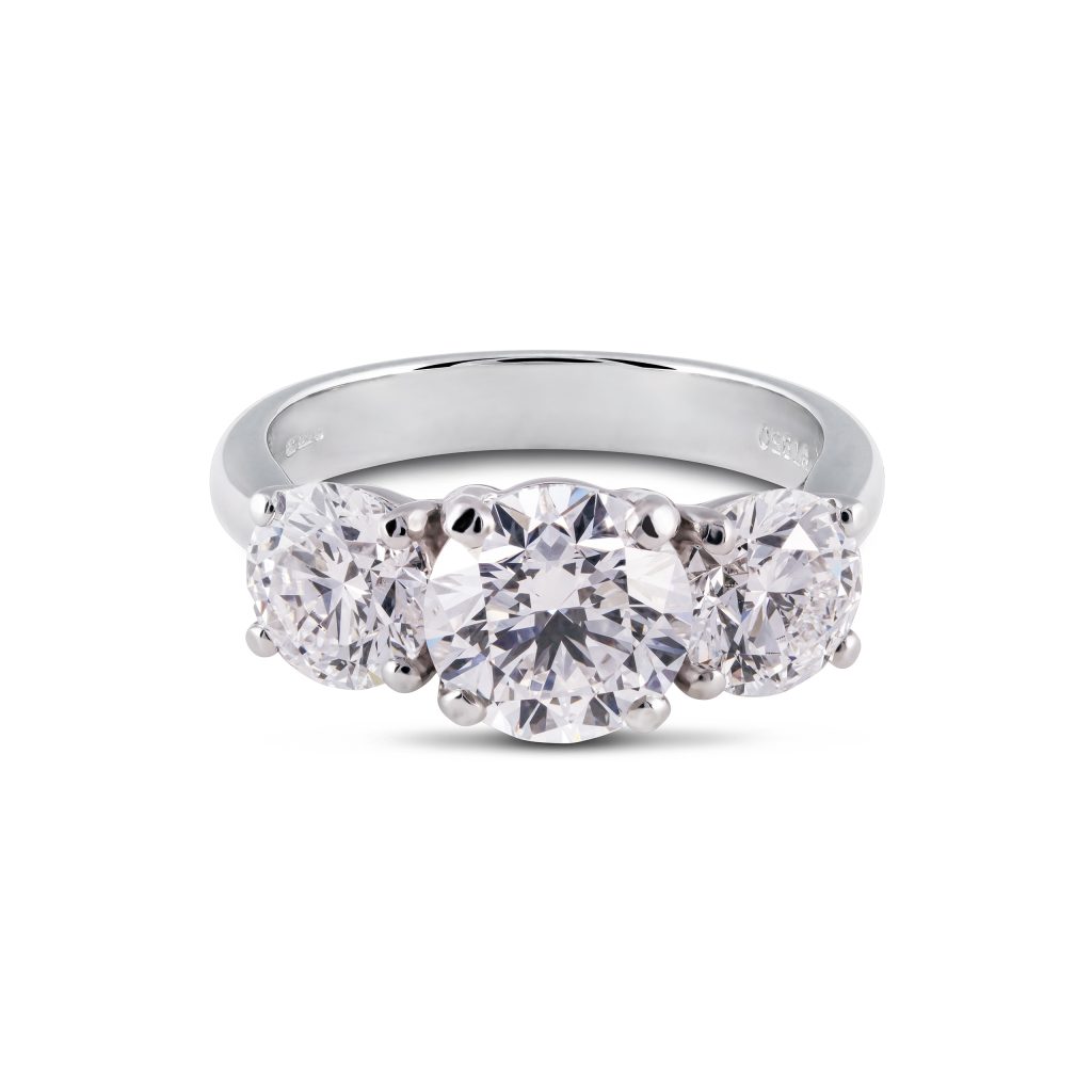 Trilogy Engagement Rings - 3-Stone Romance | RPS Diamonds