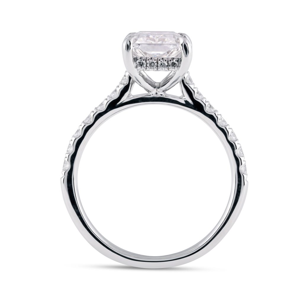 Clara Wedding Band – Radiant Cut Engagement Ring | RPS Diamonds