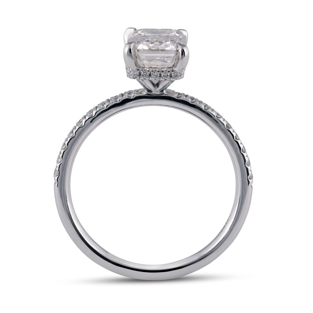 Juliet Engagement Ring – Emerald Cut Diamond | RPS Diamonds